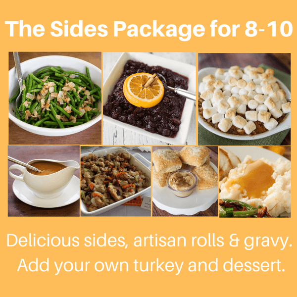 The Thanksgiving Sides Package for 8-10* - HomeCooked